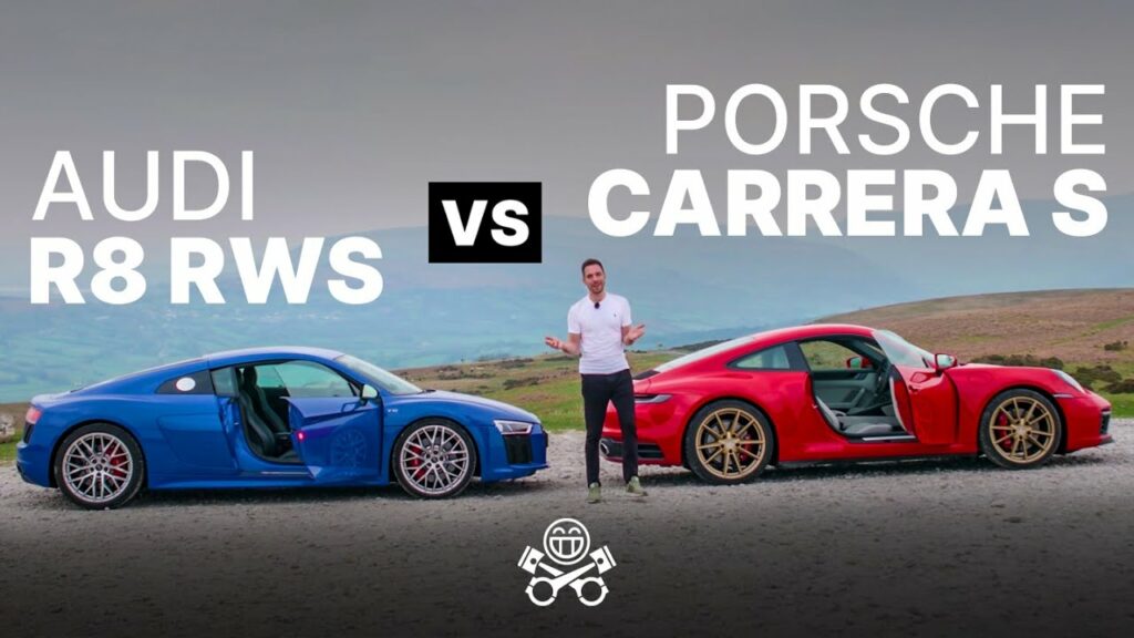 VIDEO: Porsche 911 Carrera S (992) vs Audi R8 RWS