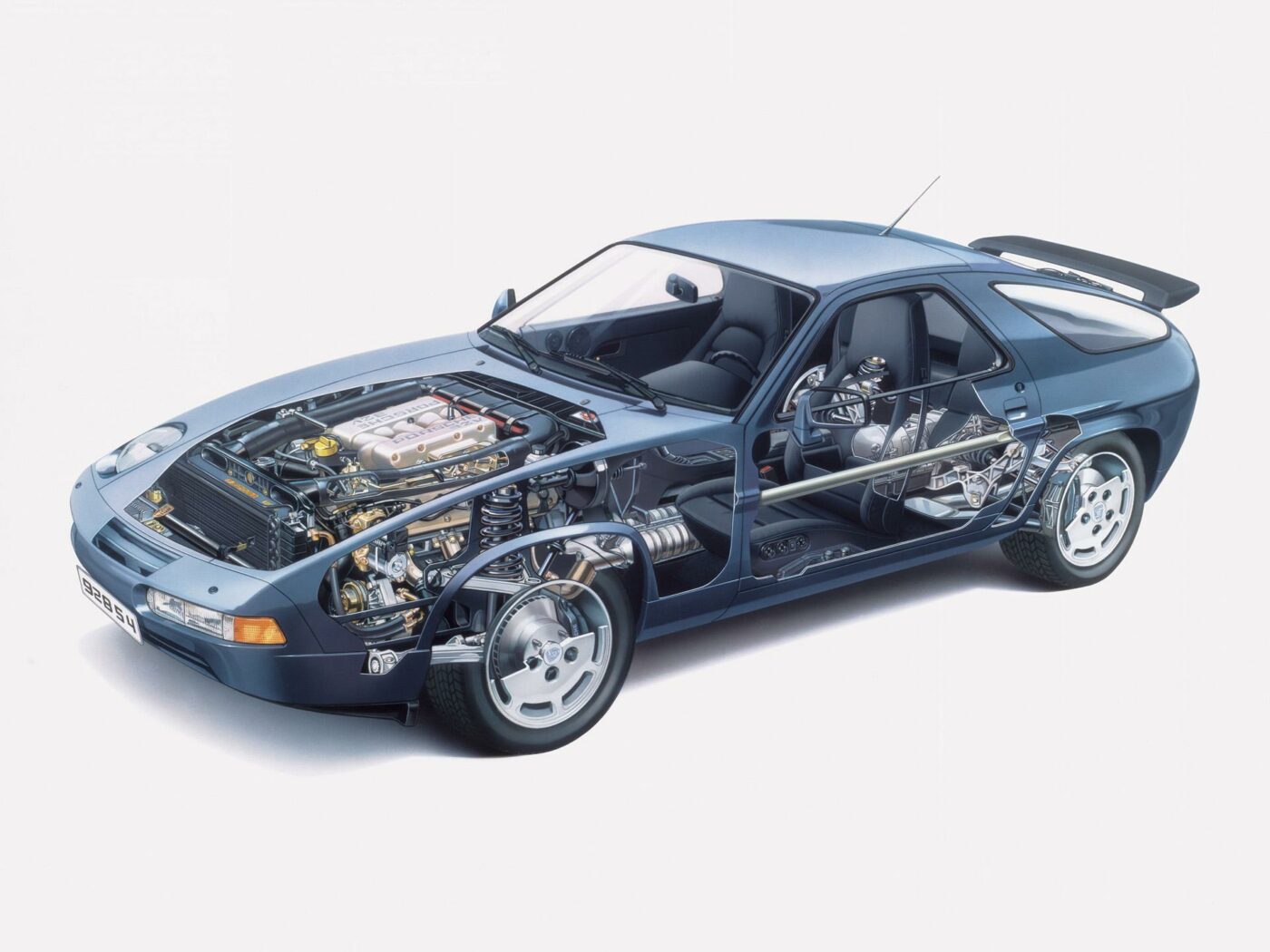 Porsche 928 (All Years) - Mechanical Drawings