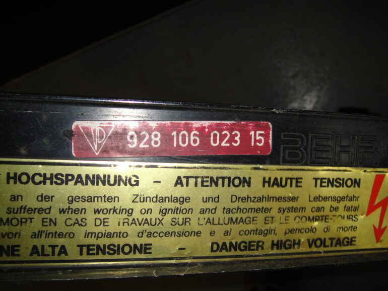 Porsche 928 (All Years) - VIN Numbers