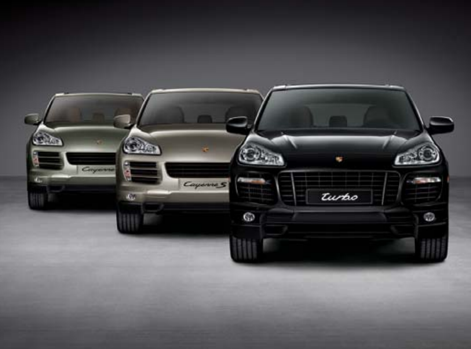 Porsche Cayenne (MY2008 - 2010) – Sales Brochures