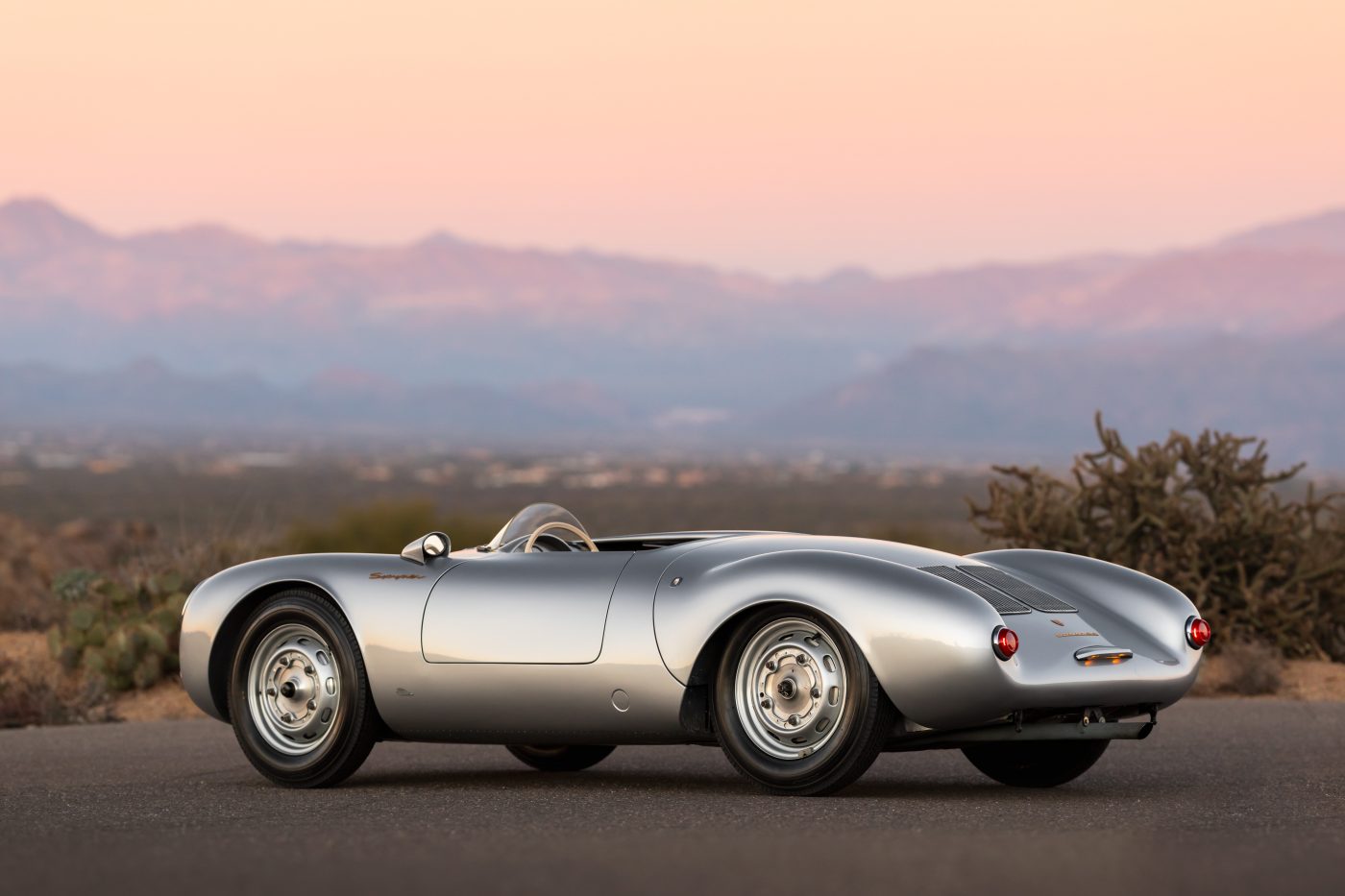 FOR SALE: 550 Spyder Shines At The Bonhams