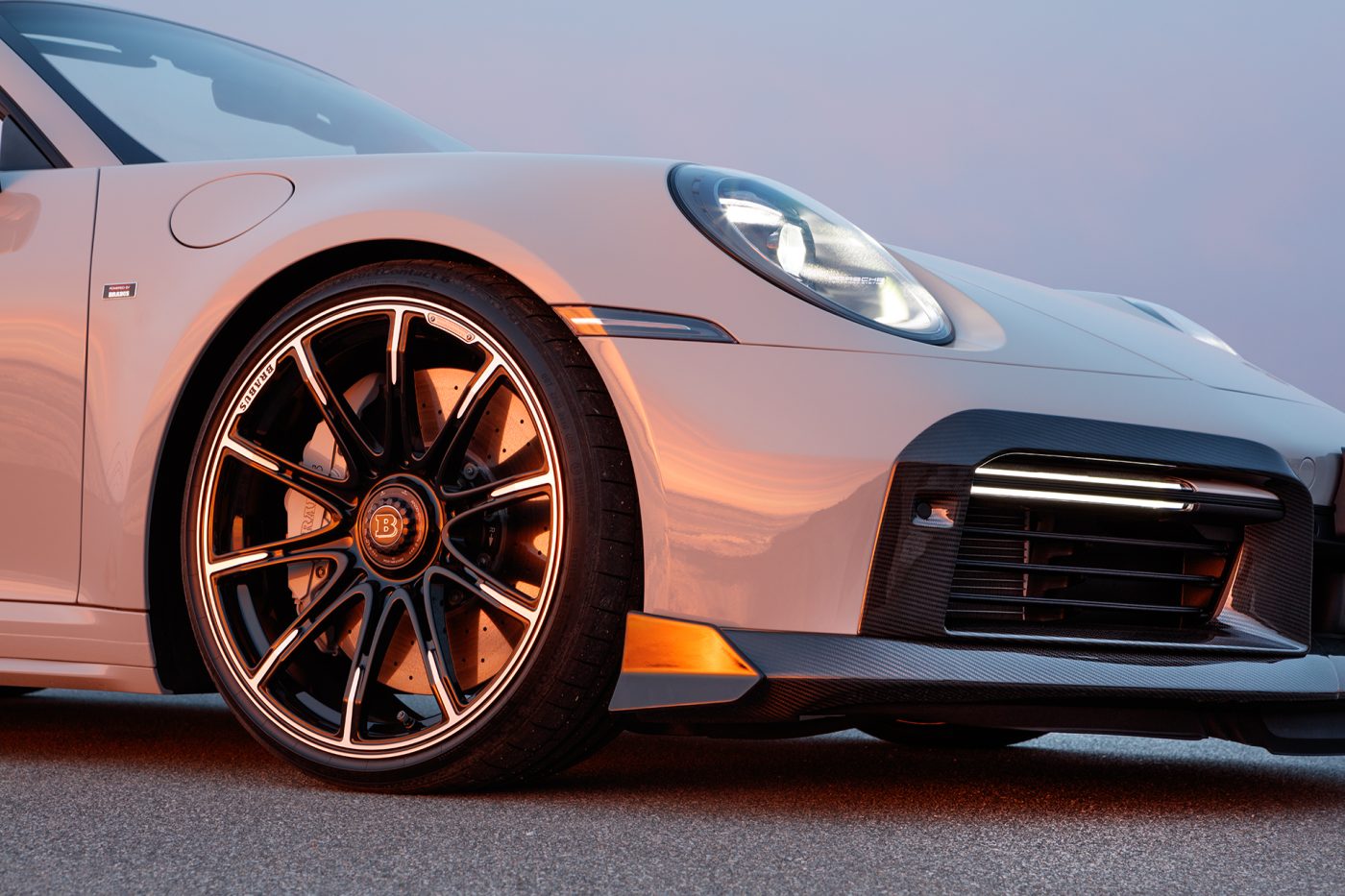 Brabus' First Official Porsche Project is a Bananas 820hp 911 Turbo S