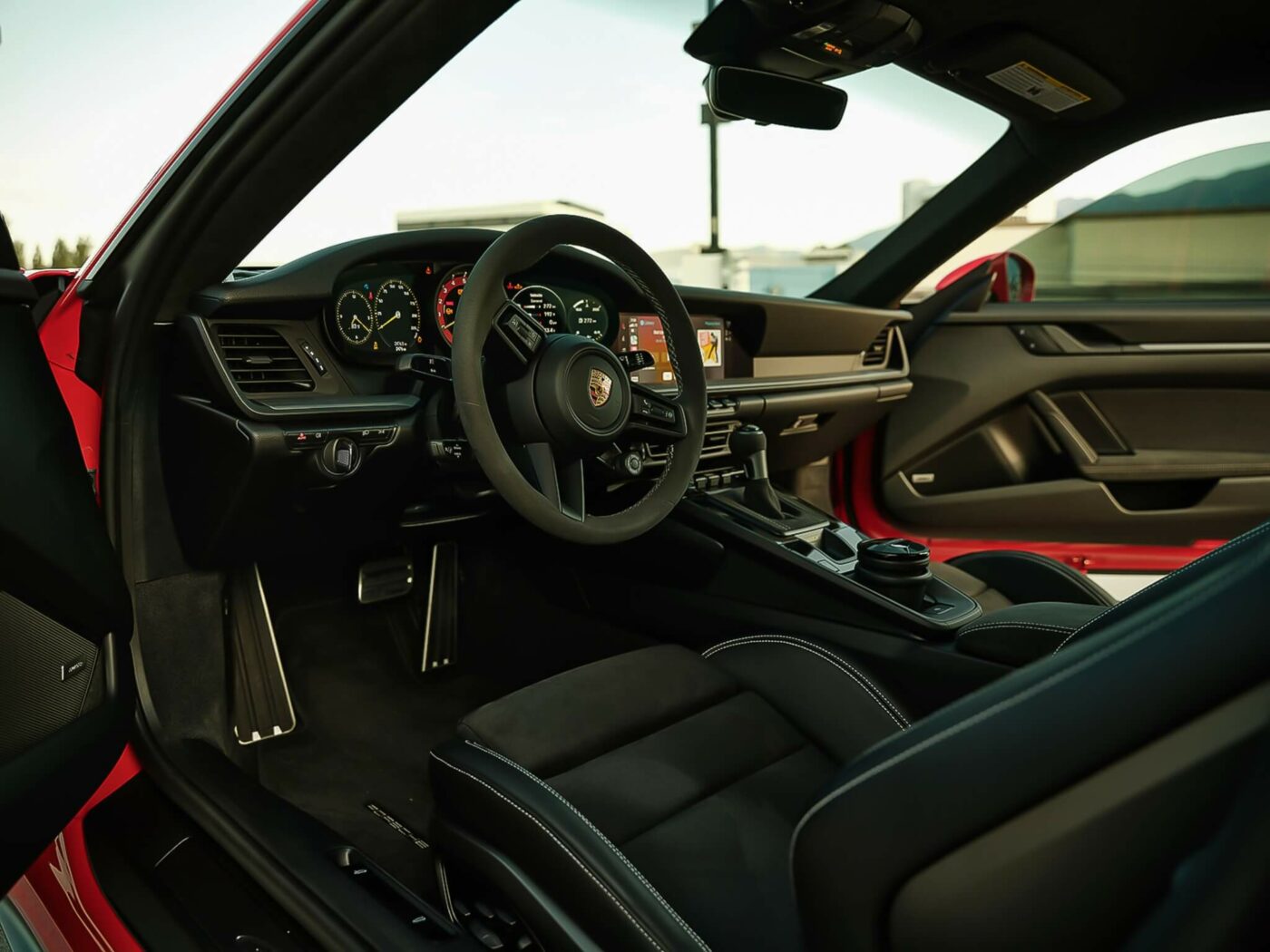 Gorgeous Red 2022 Porsche 992 GT3 For Sale!