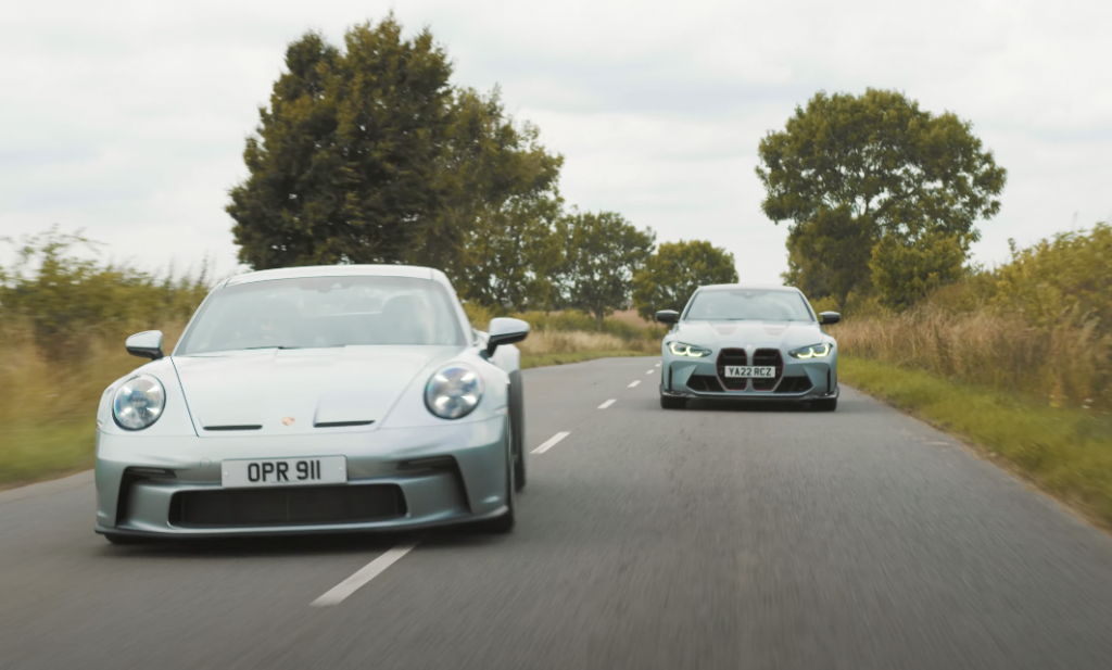 VIDEO: BMW M4 CSL vs Porsche 911 GT3 Touring (4K)