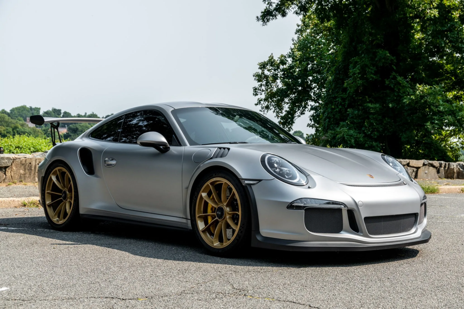 FOR SALE: Silver Metallic 2016 Porsche 911 GT3 RS With 8k Miles For Sale!