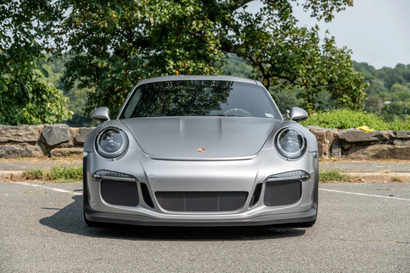 FOR SALE: Silver Metallic 2016 Porsche 911 GT3 RS With 8k Miles For Sale!