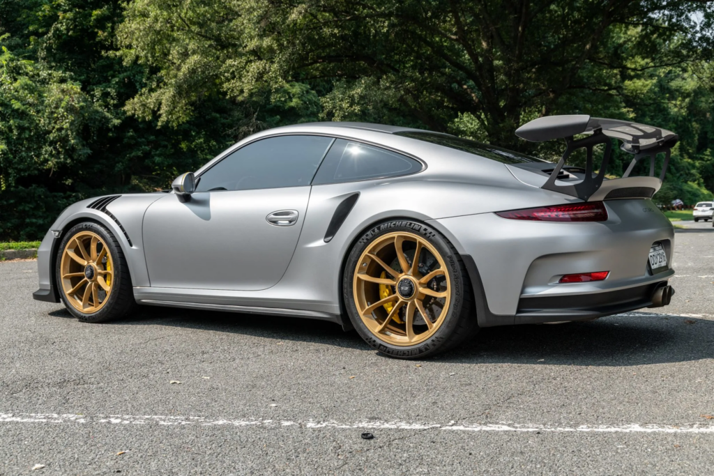 FOR SALE: Silver Metallic 2016 Porsche 911 GT3 RS With 8k Miles For Sale!