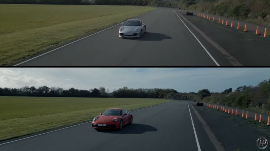 VIDEO: Porsche 911 Turbo (996) Vs. 911 Carrera (992)