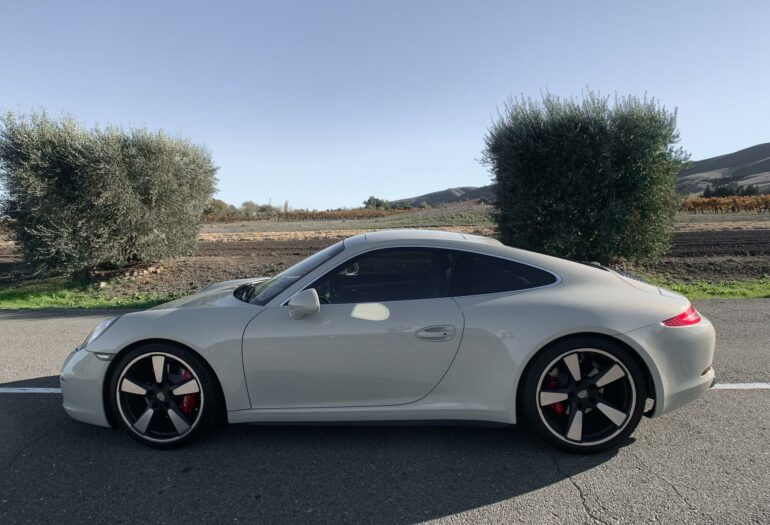 FOR SALE: 2014 Porsche 911 50th Anniversary Edition In Geyser Grey