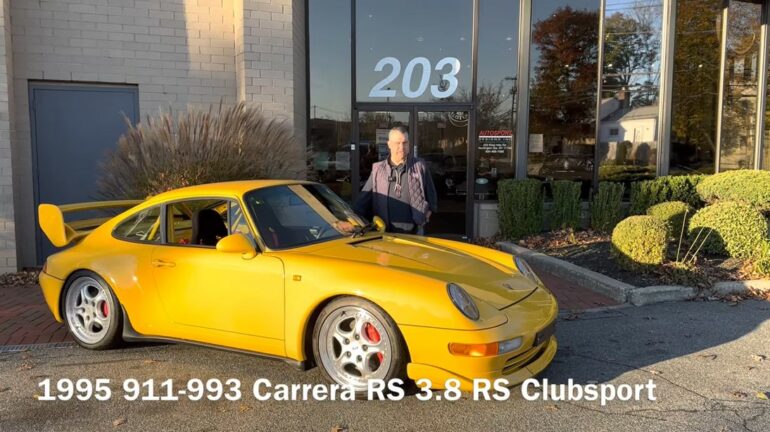 VIDEO: 1995 Porsche 911/993 Carrera RS 3.8 Clubsport