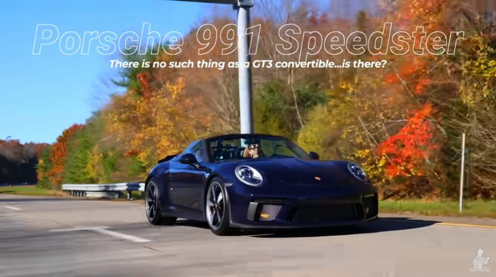 VIDEO: The Porsche GT3 Cabriolet
