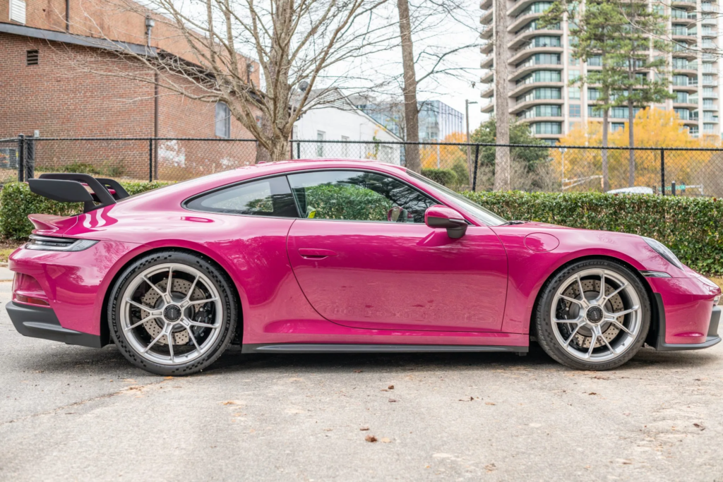 FOR SALE: 2022 Porsche 911 GT3 In Paint-To-Sample Ruby Star