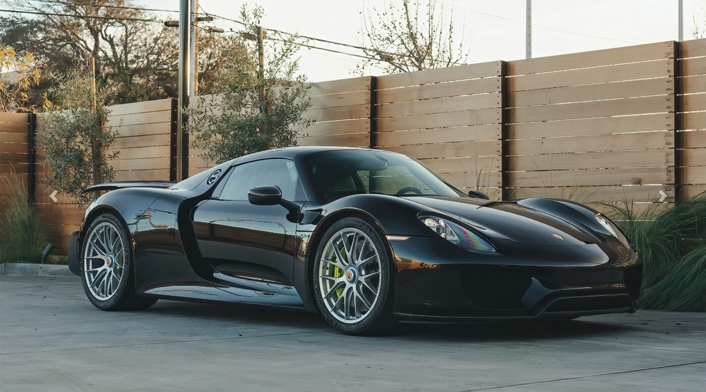 FOR SALE: 2015 Porsche 918 Spyder Weissach Package