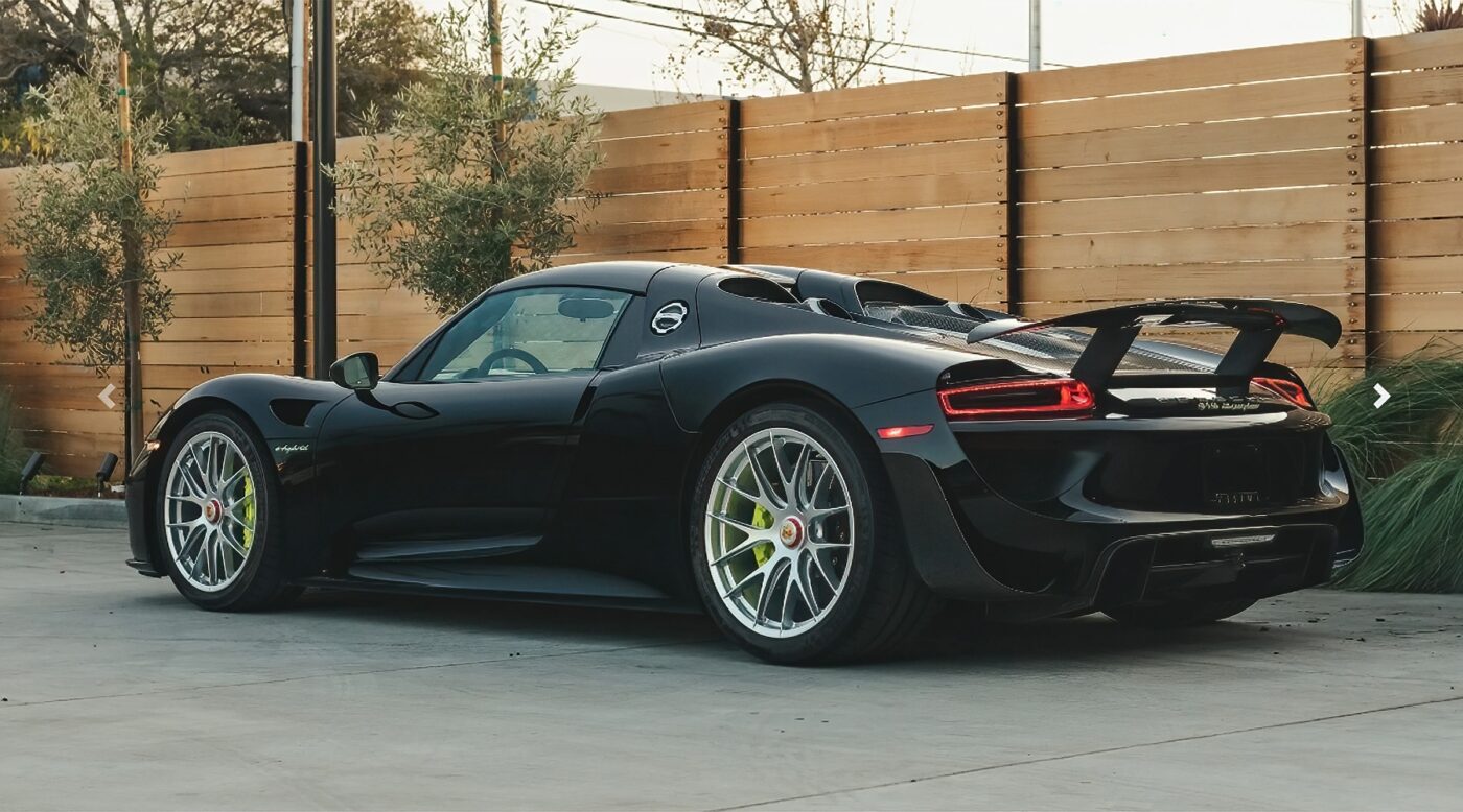 FOR SALE: 2015 Porsche 918 Spyder Weissach Package