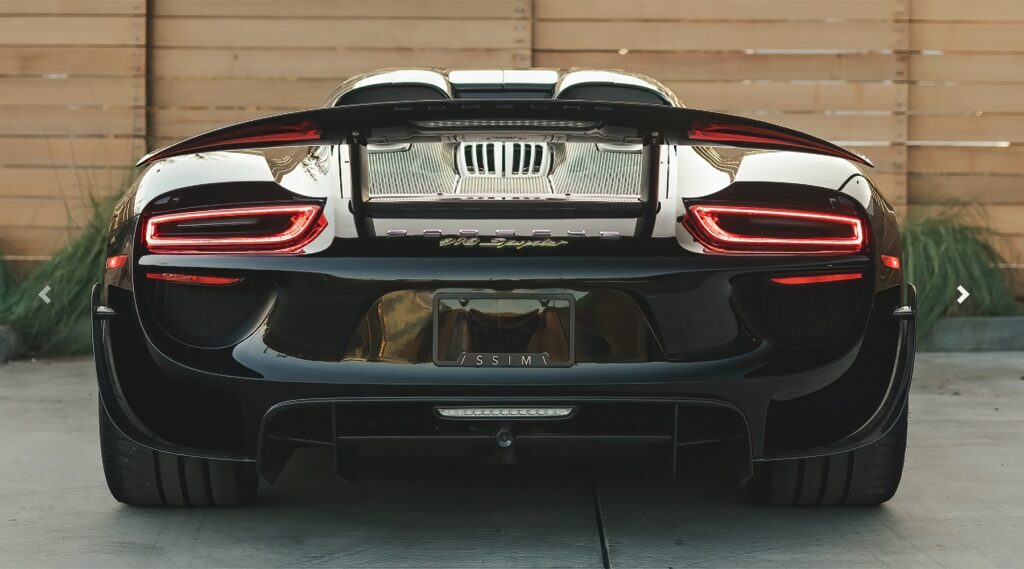 FOR SALE: 2015 Porsche 918 Spyder Weissach Package