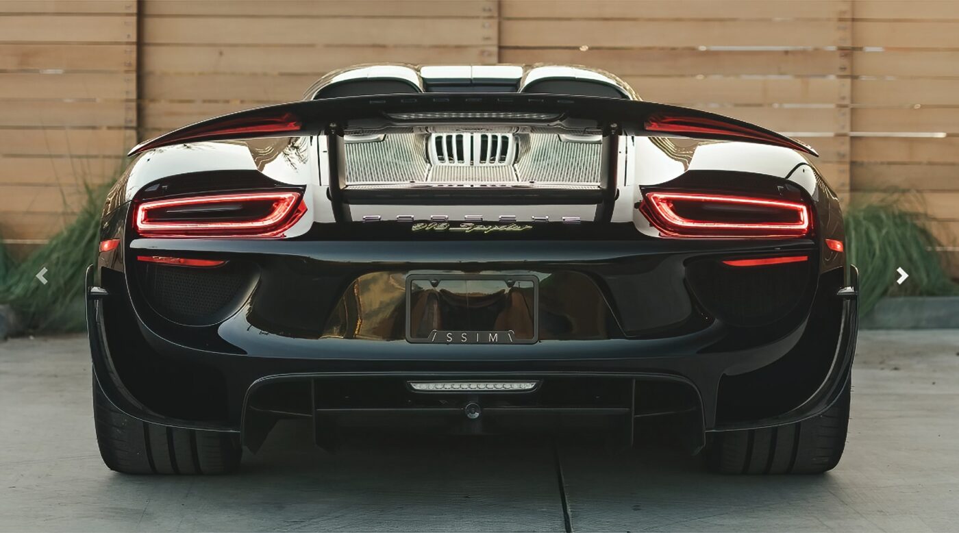 FOR SALE: 2015 Porsche 918 Spyder Weissach Package