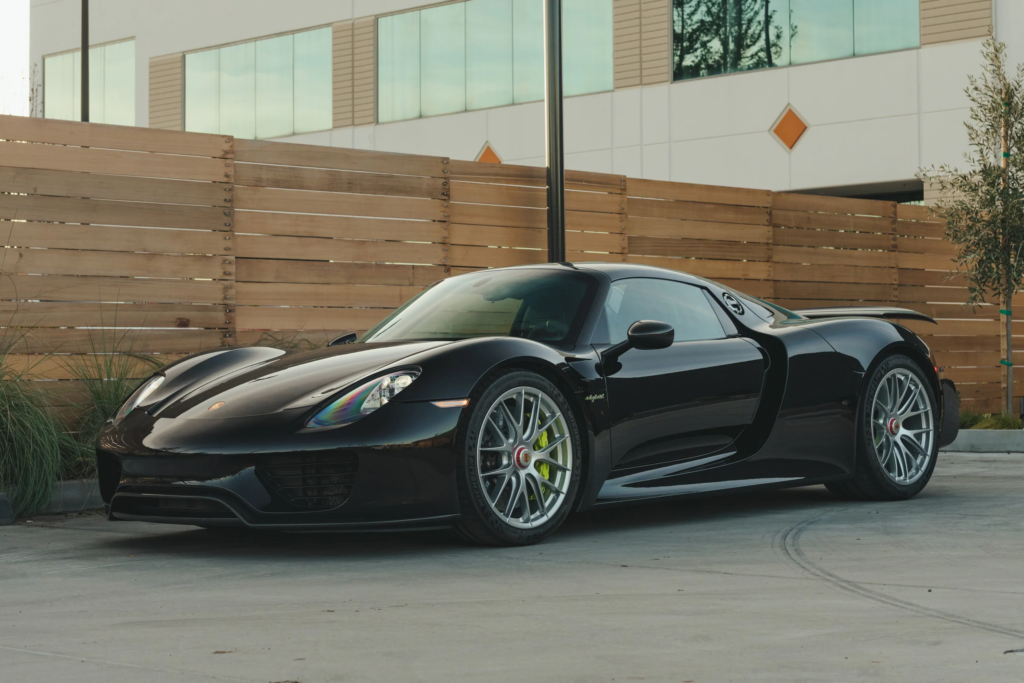 FOR SALE: Gorgeous 2015 Porsche 918 Spyder Weissach Package In Black