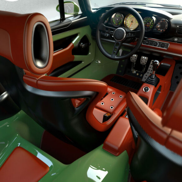 100+ Impossibly Beautiful Singer Porsche Interiors