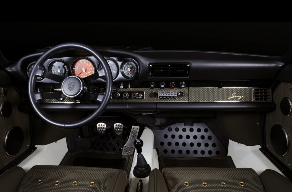 50+ Stunning Singer Porsche Steering Wheel & Dashboard Pics