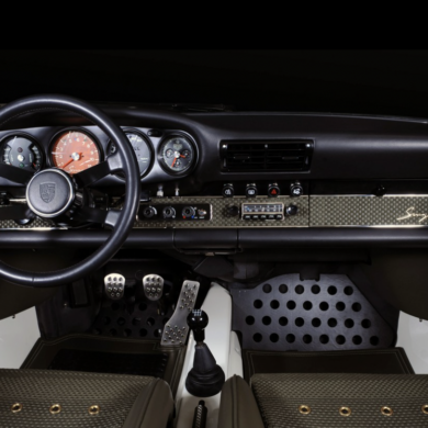 50+ Stunning Singer Porsche Steering Wheel & Dashboard Pics