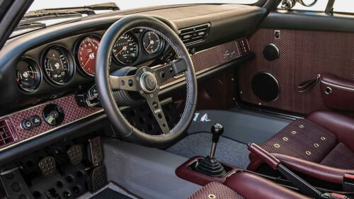 50+ Stunning Singer Porsche Steering Wheel & Dashboard Pics