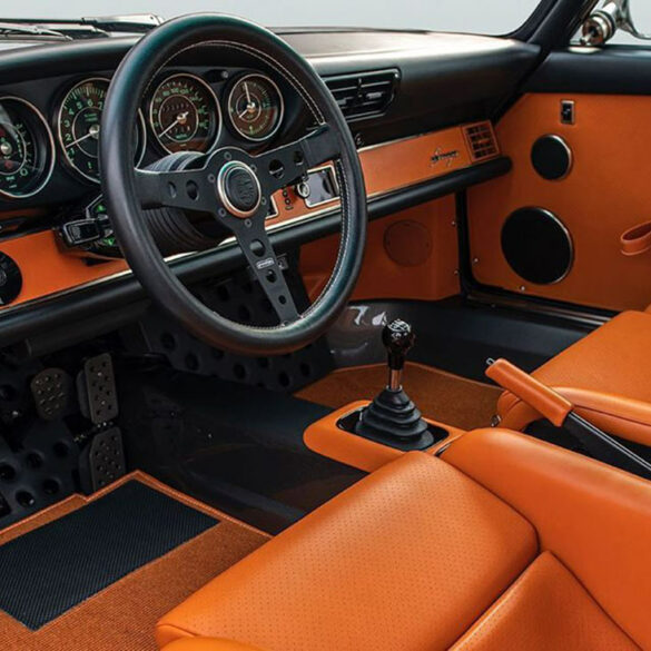 50+ Stunning Singer Porsche Steering Wheel & Dashboard Pics