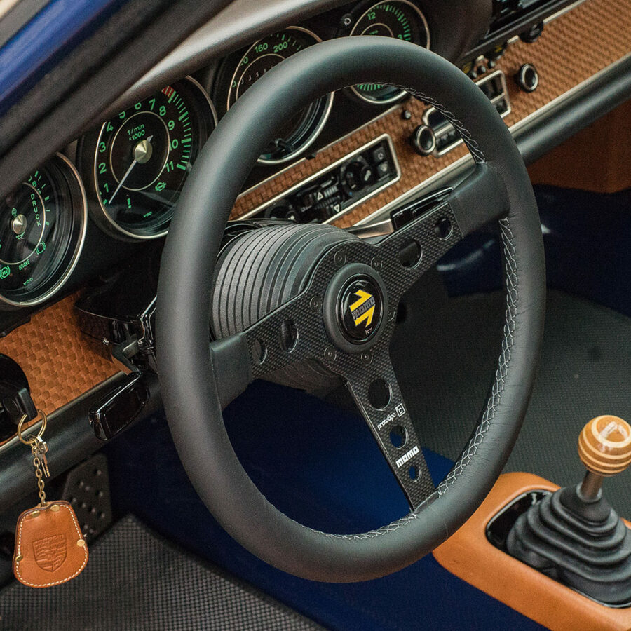 50+ Stunning Singer Porsche Steering Wheel & Dashboard Pics