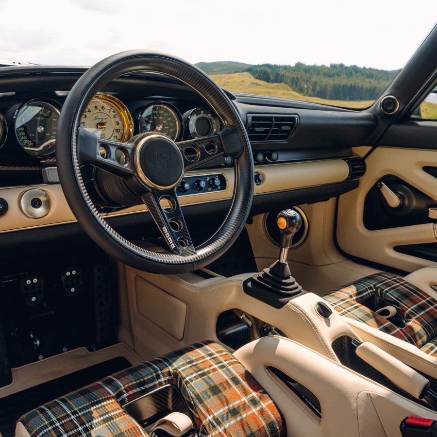 50+ Stunning Singer Porsche Steering Wheel & Dashboard Pics