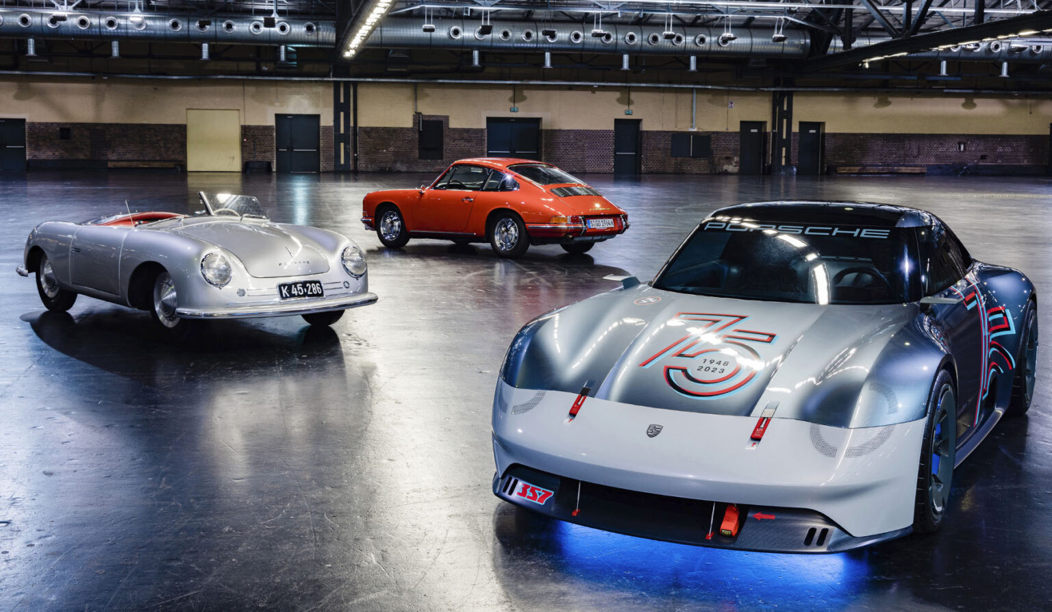 75 years of Porsche sports cars: Porsche celebrates a success story