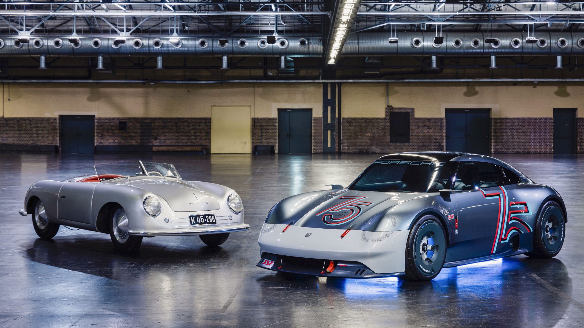 75 years of Porsche sports cars: Porsche celebrates a success story