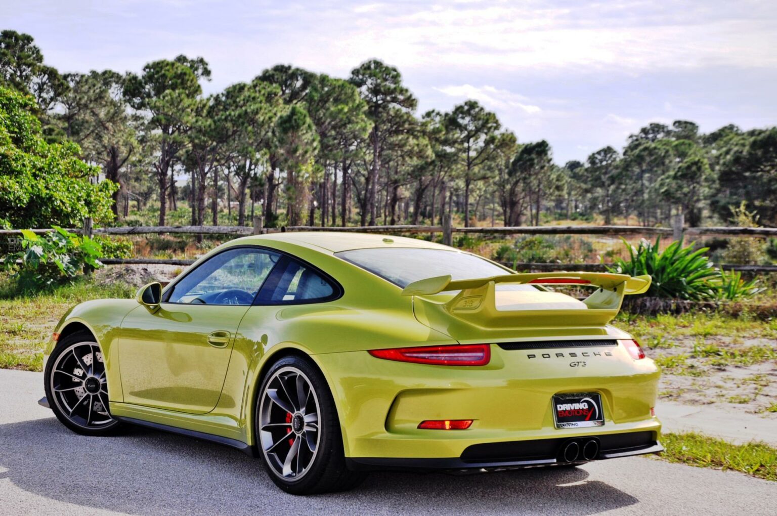 Porsche Of The Day: 2015 Porsche 911 GT3 In Paint-To-Sample Peridot ...