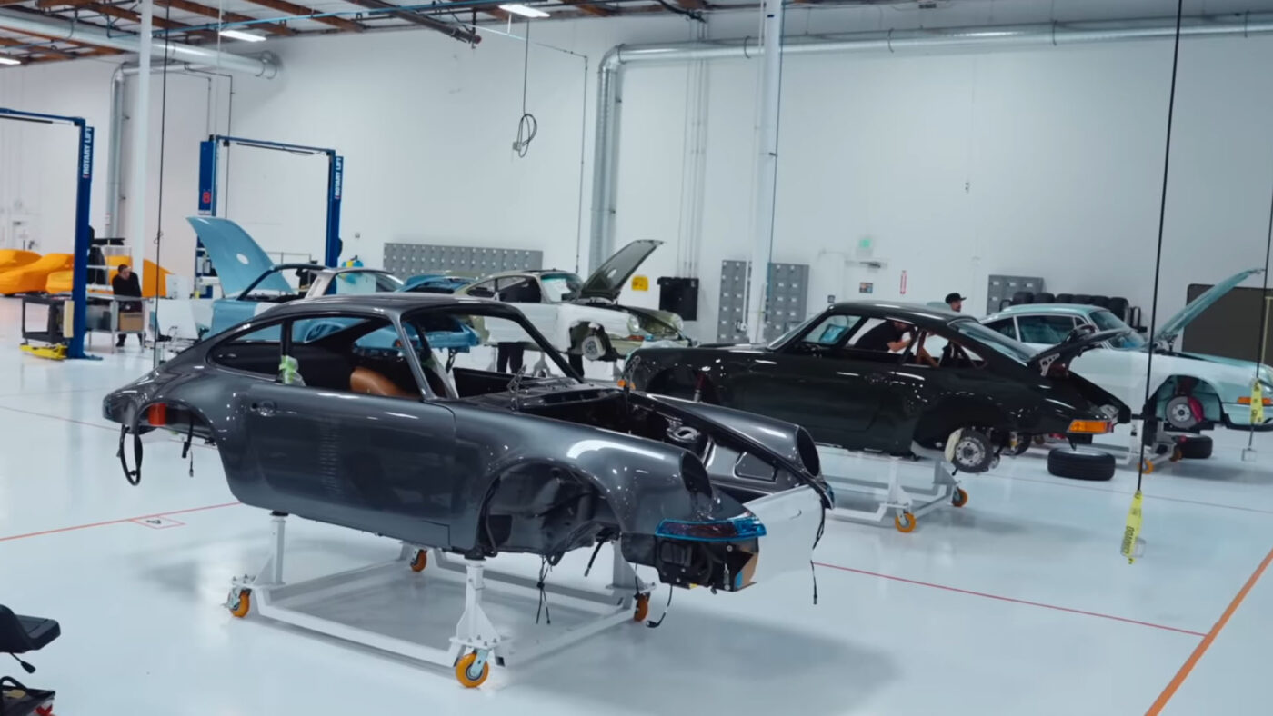 VIDEO: Top Gear takes us on a tour at the new Singer factory