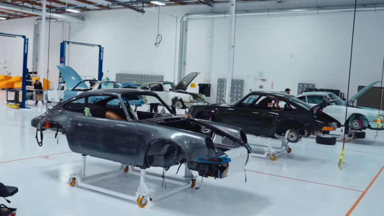 VIDEO: Top Gear takes us on a tour at the new Singer factory