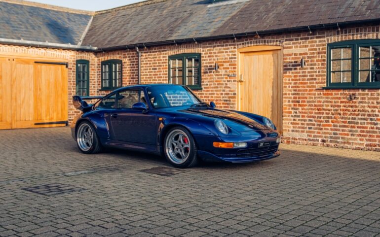 FOR SALE: 1996 Porsche 911 (993) GT2 In Paint To Sample Iris Blue Metallic