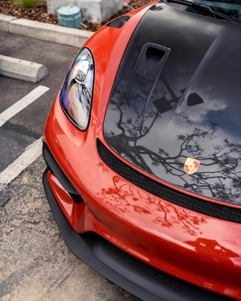 Porsche Of The Day: Peru Red Porsche 718 Cayman GT4 RS