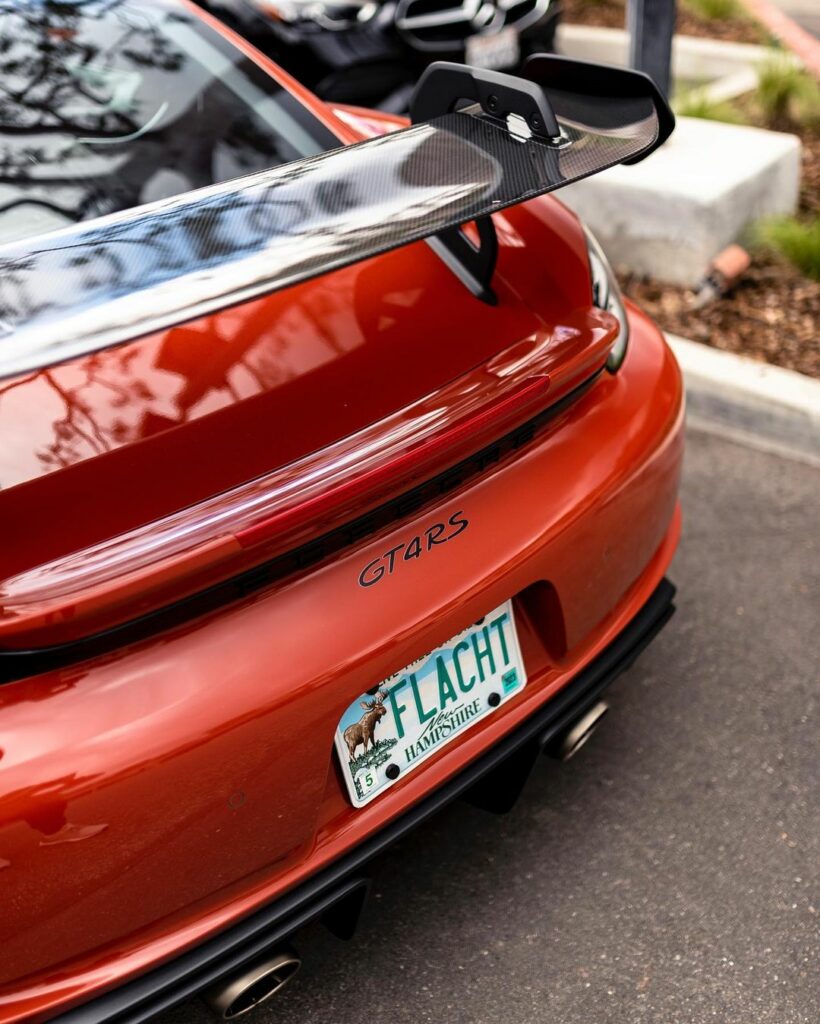 Porsche Of The Day: Peru Red Porsche 718 Cayman GT4 RS