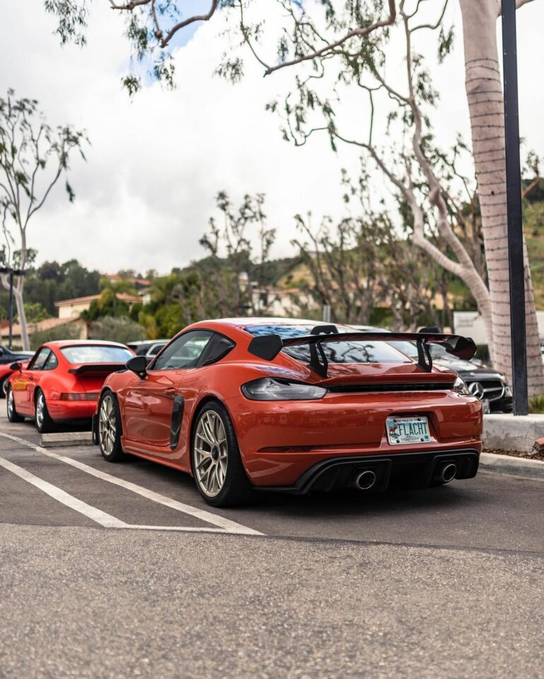 Porsche Of The Day: Peru Red Porsche 718 Cayman GT4 RS