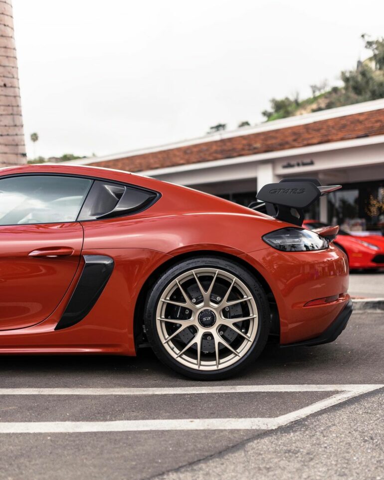 Porsche Of The Day: Peru Red Porsche 718 Cayman GT4 RS