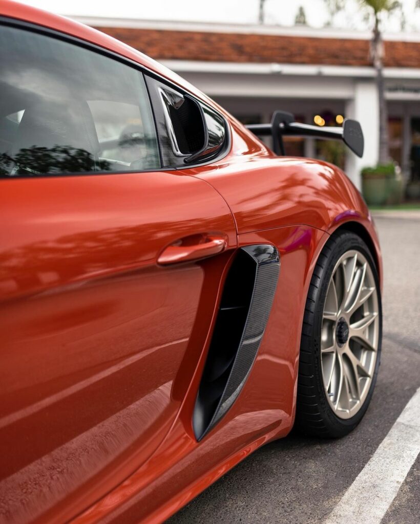 Porsche Of The Day: Peru Red Porsche 718 Cayman GT4 RS