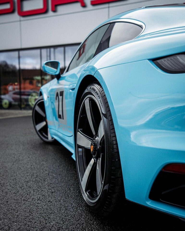 Porsche Of The Day: 2023 Porsche 911 Sport Classic In PTS 914Olympblue