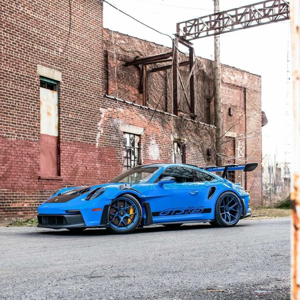 FOR SALE: Porsche 992 GT3 RS In Shark Blue