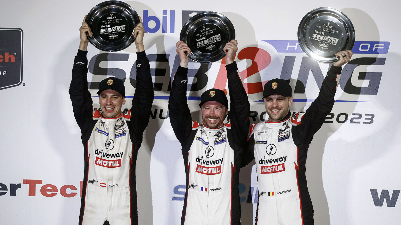 Porsche wins the top GT class in Sebring, drama for the LMDh Porsche 963