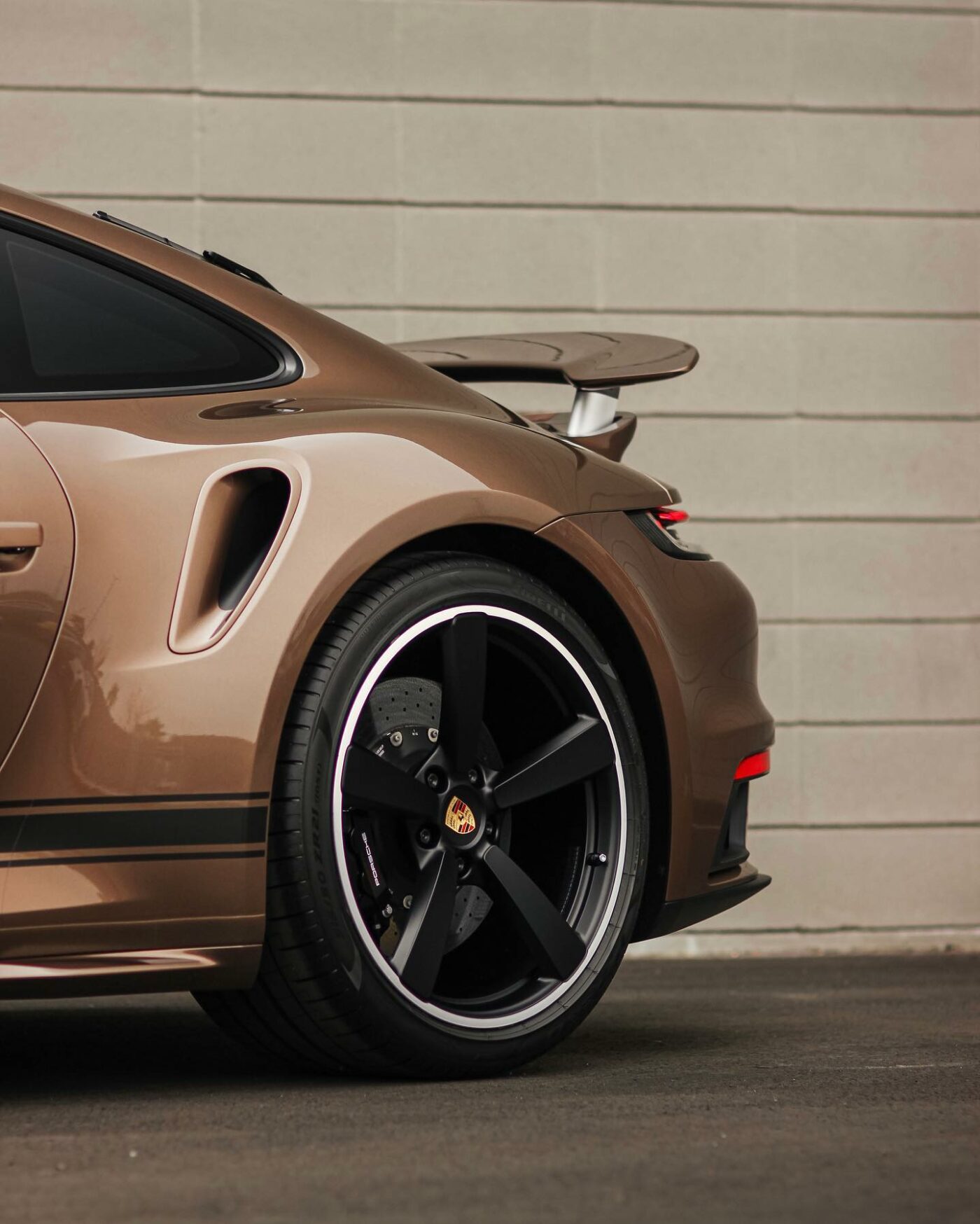 Porsche Of The Day: PTS Copper Brown Metallic Porsche 992 Turbo S