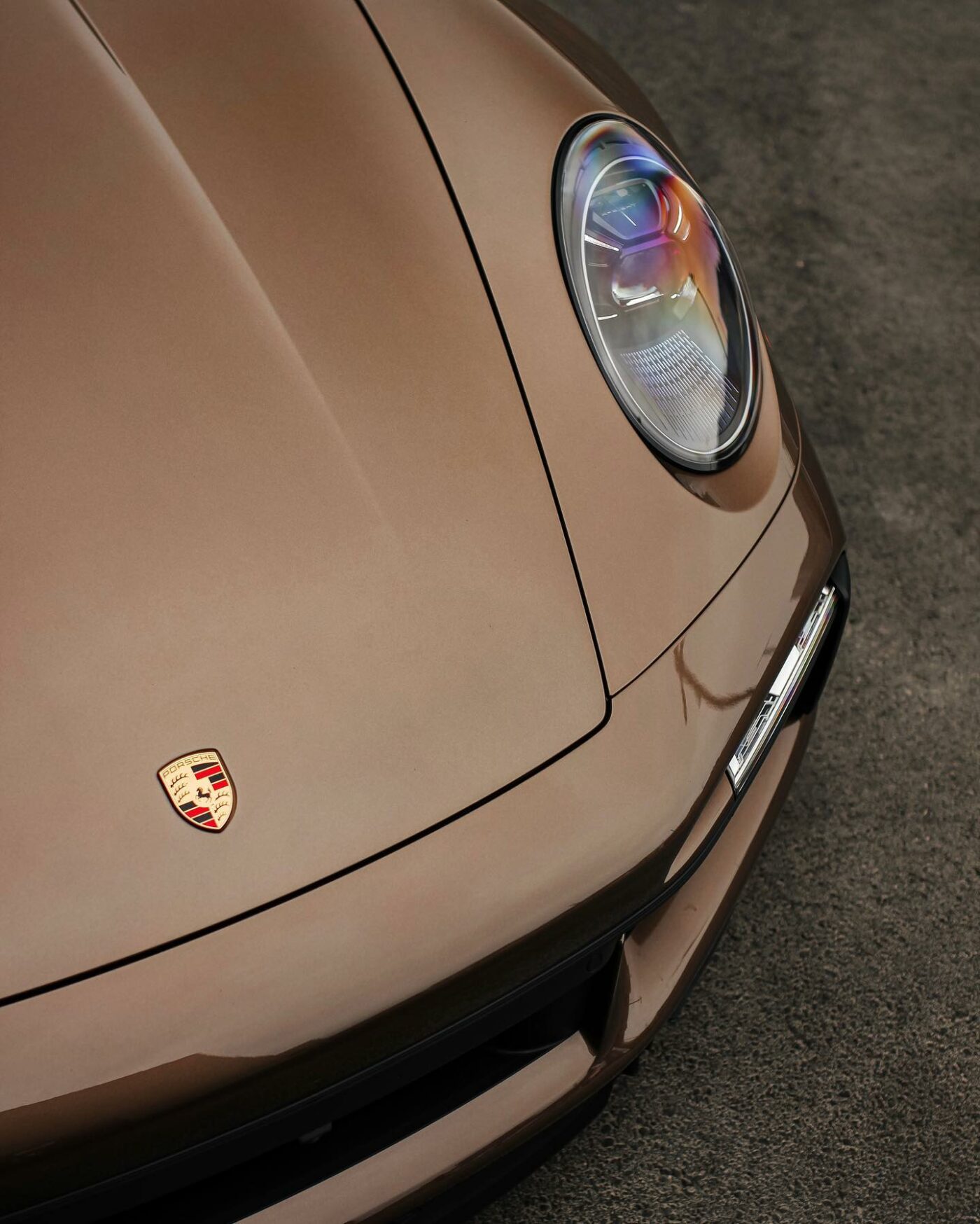 Porsche Of The Day: PTS Copper Brown Metallic Porsche 992 Turbo S