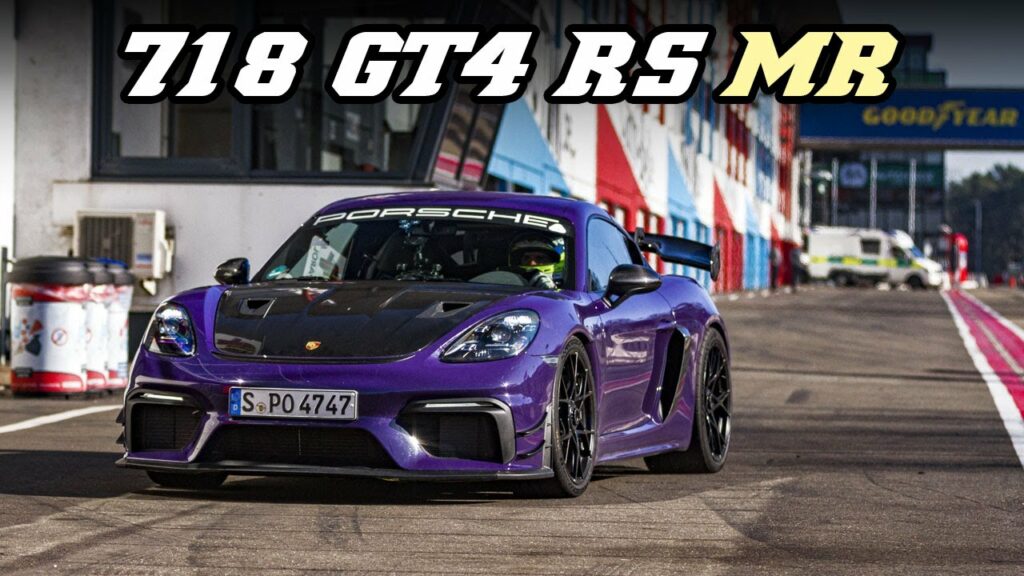 VIDEO: This 2023 Porsche Cayman 718 GT4 RS MR Is Definitely Loud