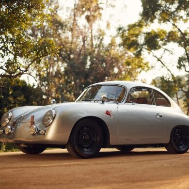 Porsche 356 SL at Le Mans
