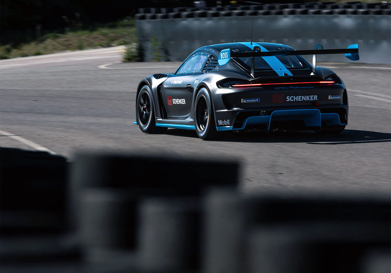 Porsche's GT4 e-Performance Missile