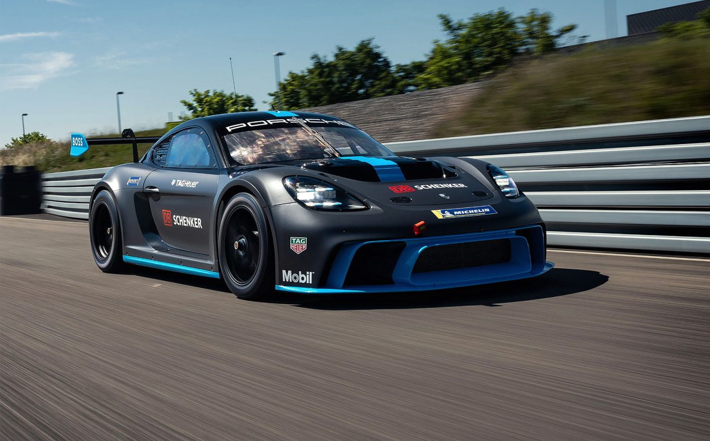 Porsche's GT4 e-Performance Missile