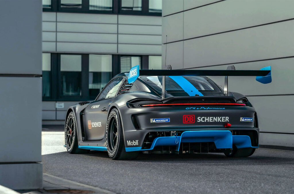 Porsche's GT4 e-Performance Missile