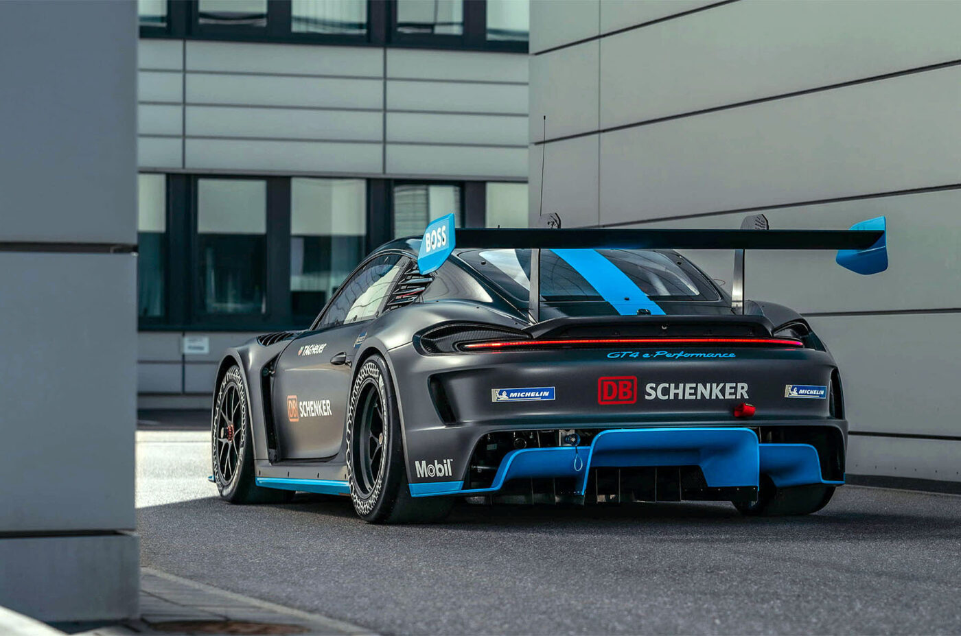 Porsche's GT4 e-Performance Missile